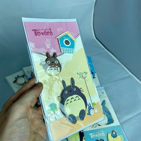 Studio Ghibli | Design | 8 My Neighbor Totoro Popup Greetings Card Set ...
